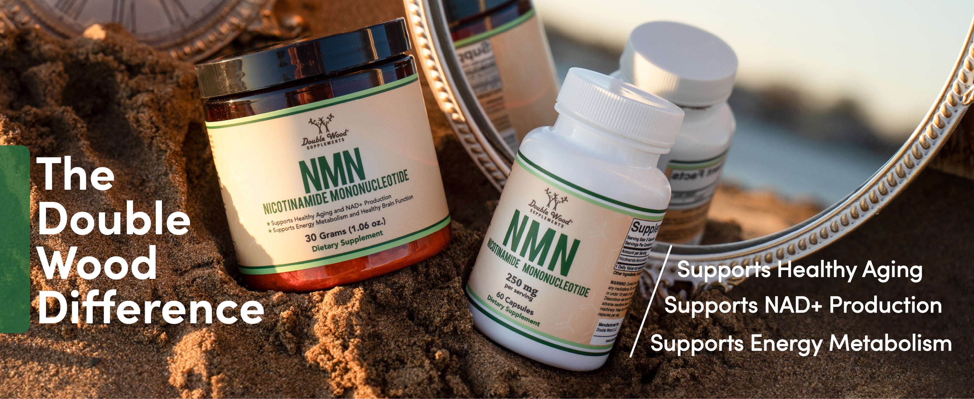 Nicotinamide Mononucleotide (NMN) Supplement | Double Wood Supplement