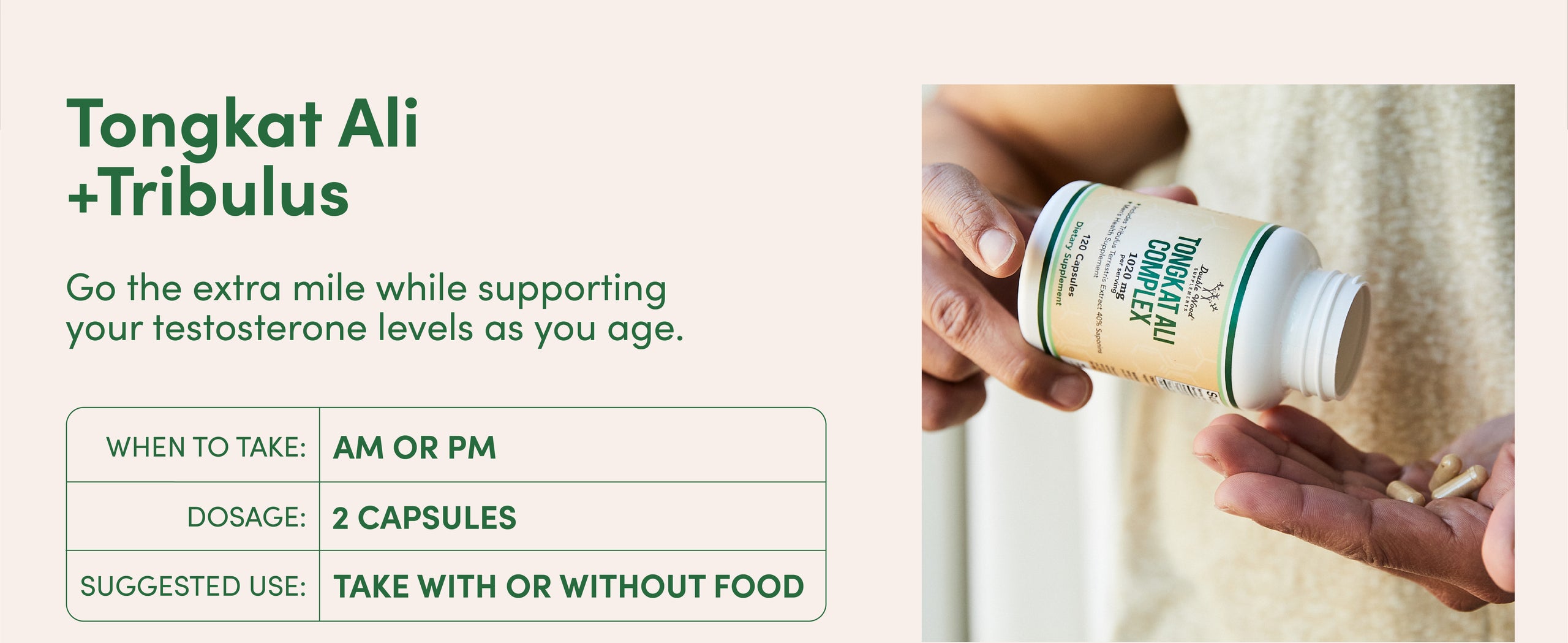 Tongkat Ali Supplement | Double Wood Supplements