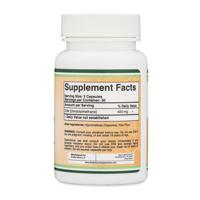 DIM (Diindolylmethane) Supplement | Double Wood Supplements