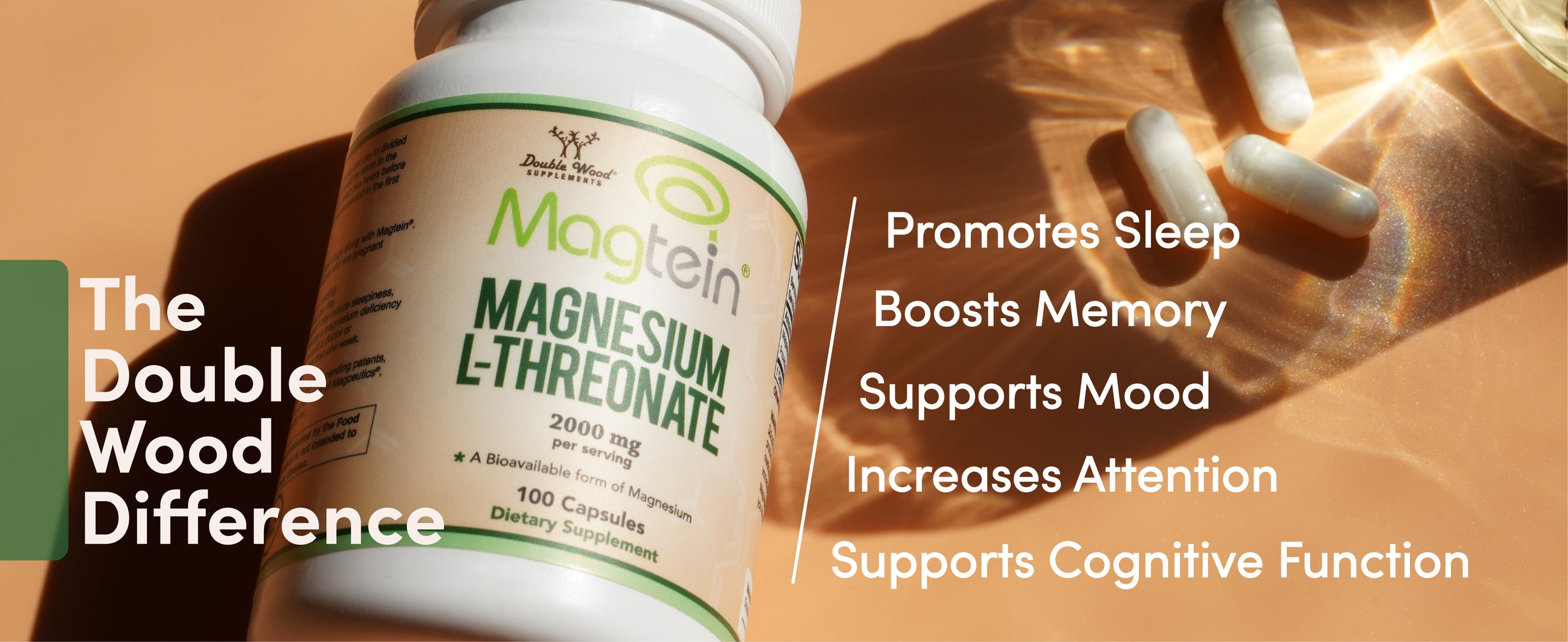 Magnesium L-Threonate (Magtein) – Double Wood Supplements