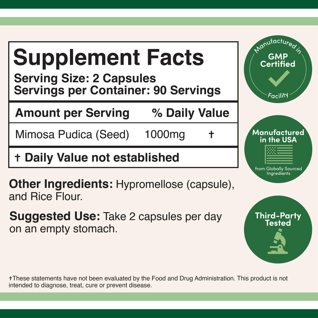 Mimosa Pudica Extract for Digestive Health