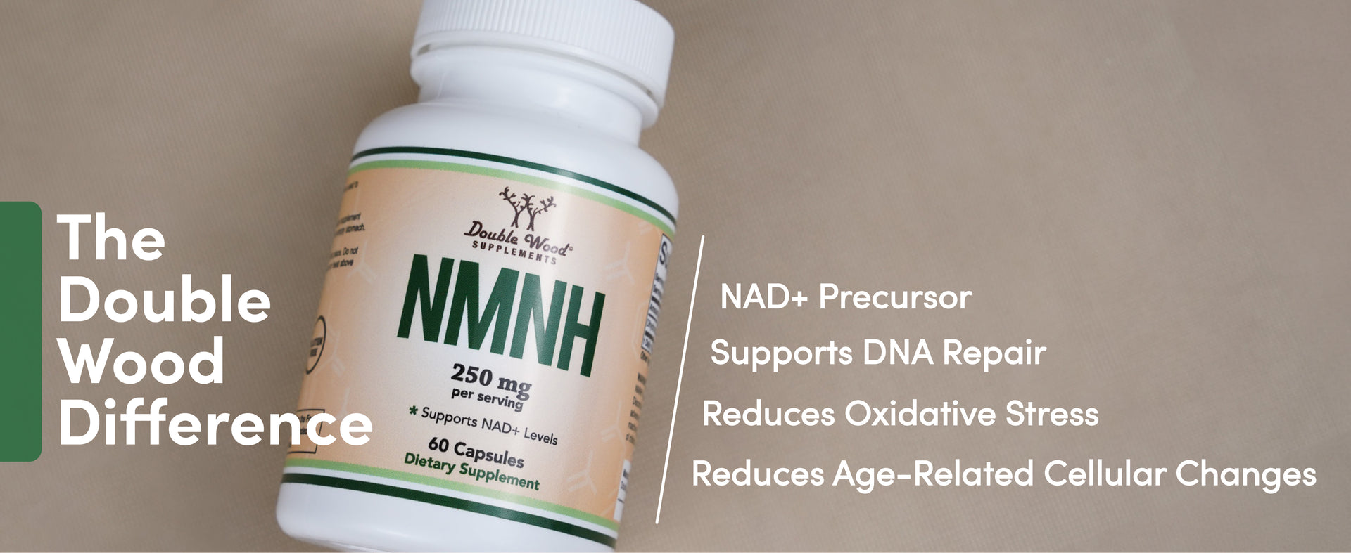 Dihydronicotinamide Mononucleotide (NMNH) Supplement | Double Wood ...