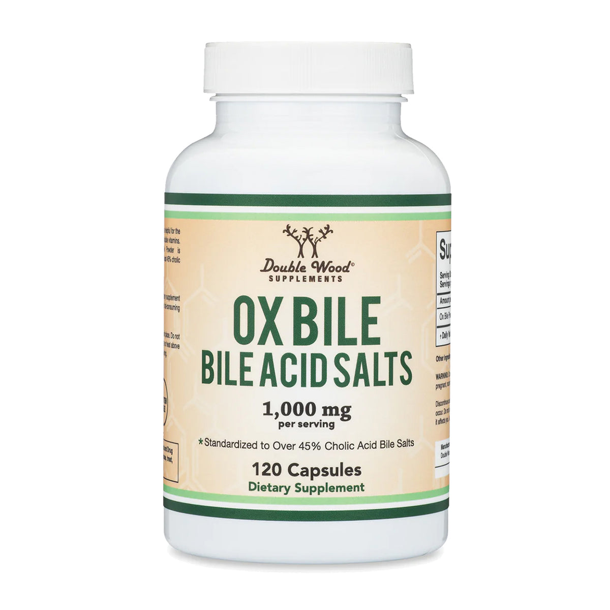 Ox Bile Salt Supplement | Double Wood Supplements