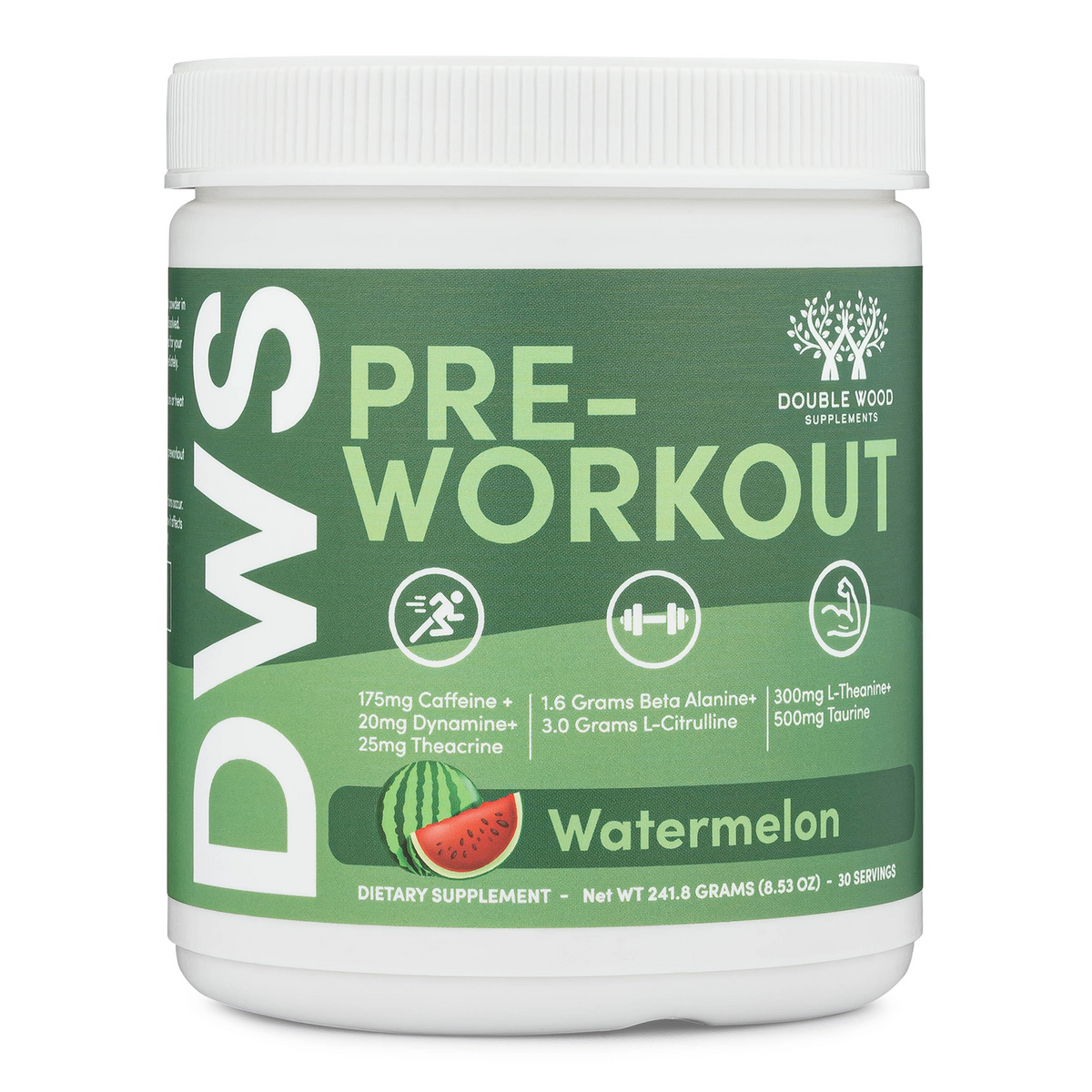 Pre-Workout Powder Watermelon - Double Wood Supplements