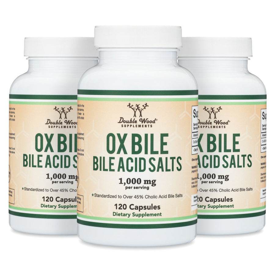 Ox Bile Salt Supplement | Double Wood Supplements
